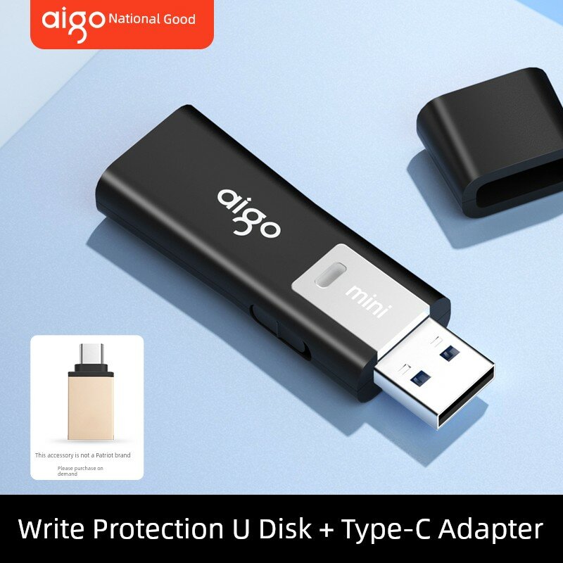 32GB Стандартная USB-флешка с Type-C переходником для мобильных устройств и компьютеров