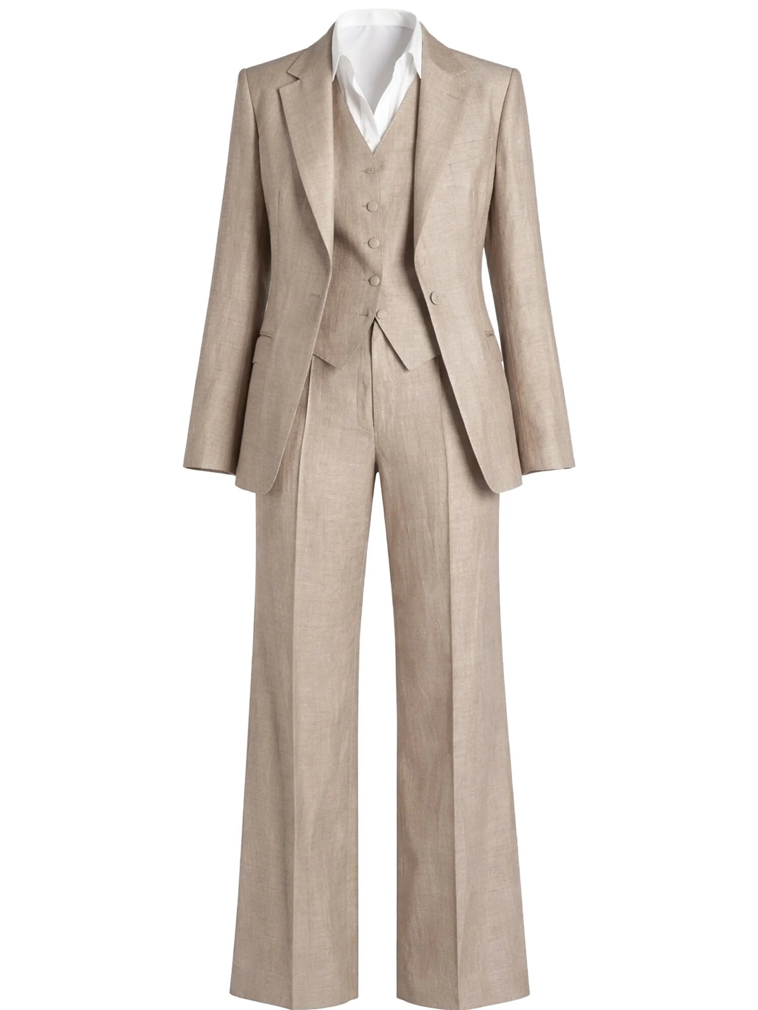 Комбинезон Tagliatore Three-piece single-breasted suit, размер 50, разноцветный — фото 1