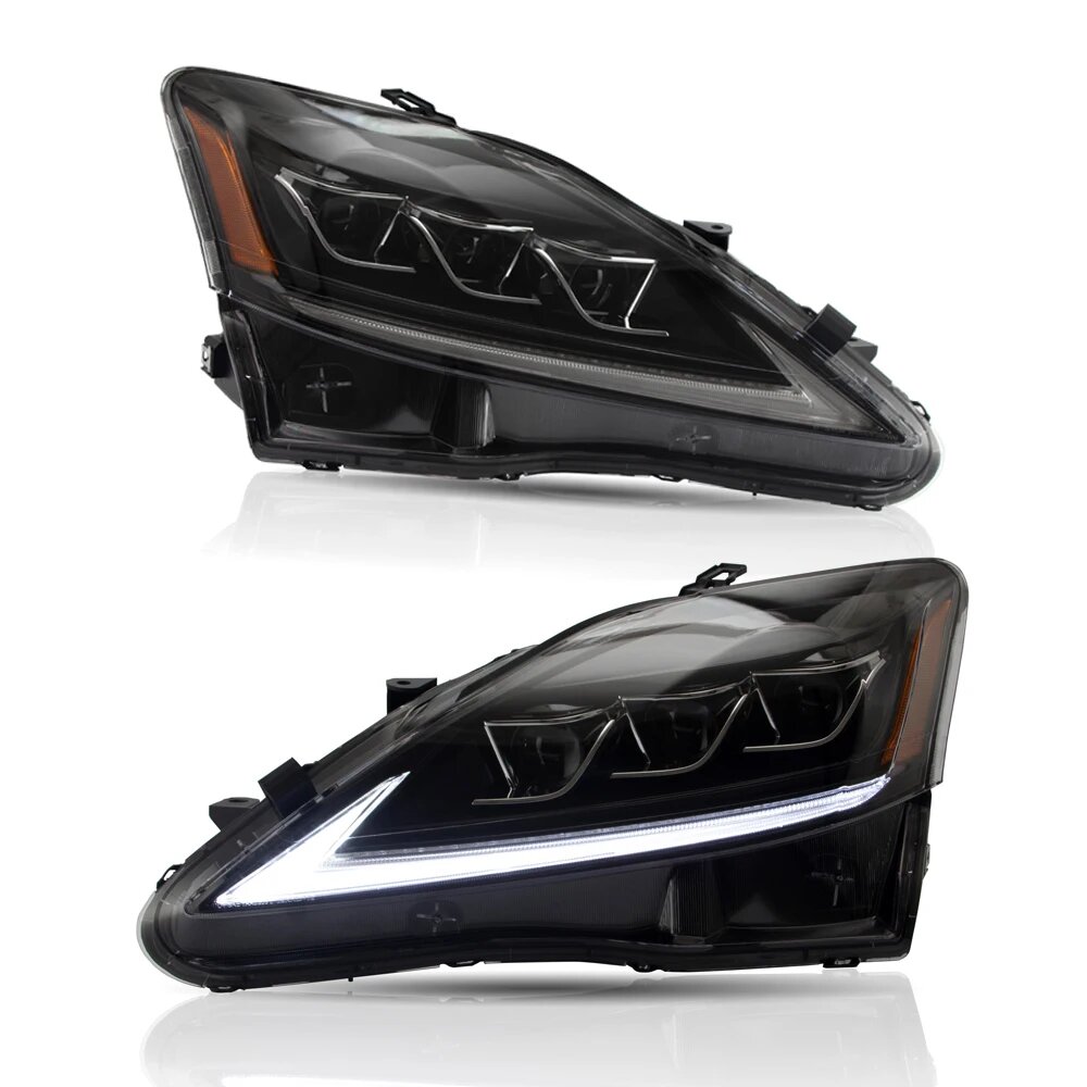 Фары Vland 05-13 Lexus IS250/IS350/IS300 и 07-14 ISF с последовательным поворотным сигналом