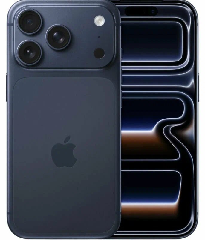 Смартфон iPhone 17 Pro 512Gb Dual eSIM (Deep Blue|Синий) Регион - LL — фото 1