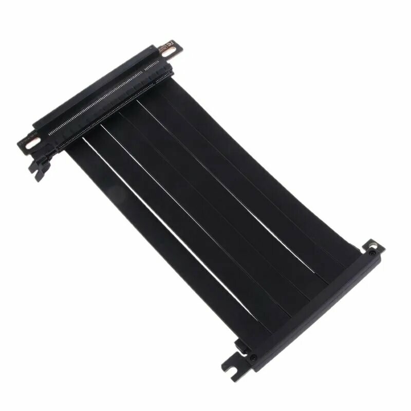 Высокоскоростной удлинительный кабель PCIe Riser 3,0 x16, двойной реверсивный удлинитель видеокарты для видеокарты, аксессуары корпусов ПК