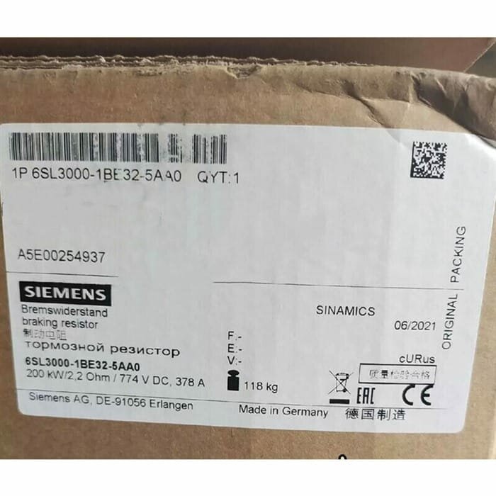 Модуль SIEMENS 6SL3 000-1BE32-5AA0
