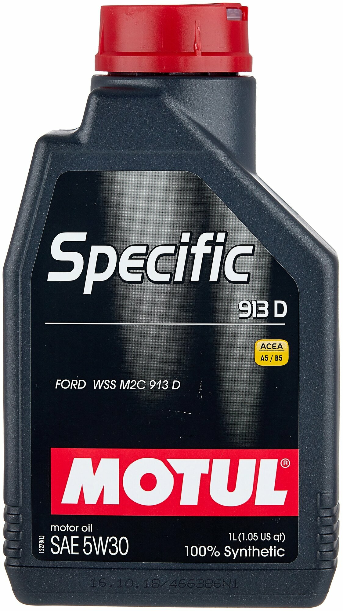 Масло моторное MOTUL Specific 5W30 913 D Ford синт. (1л) 104559