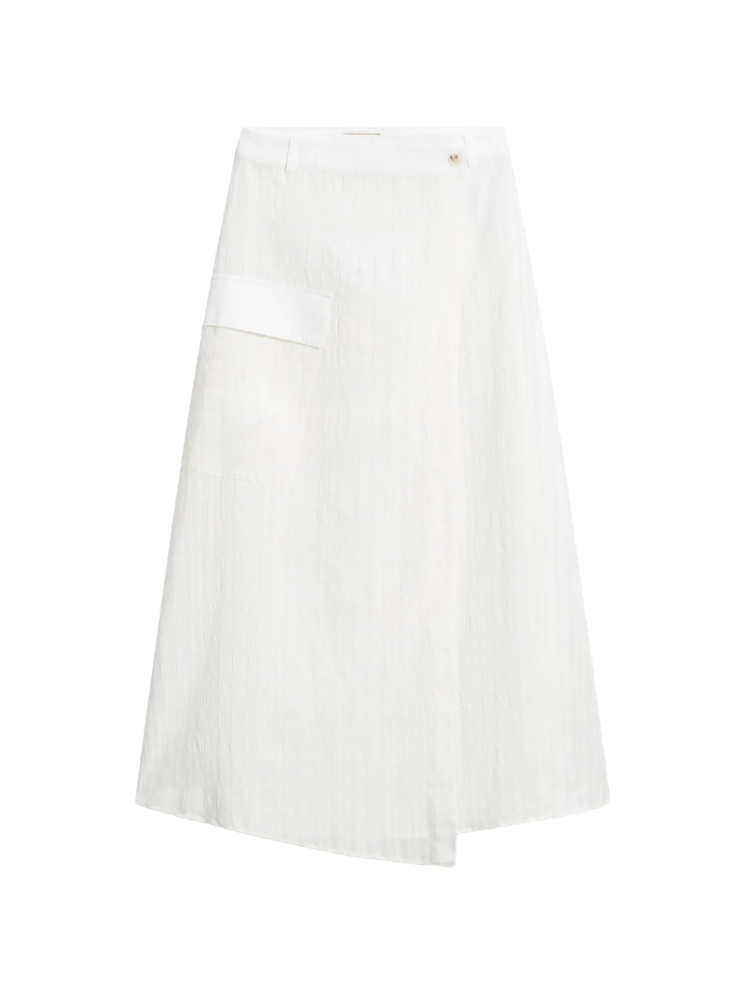 Юбка Checked cargo midi skirt