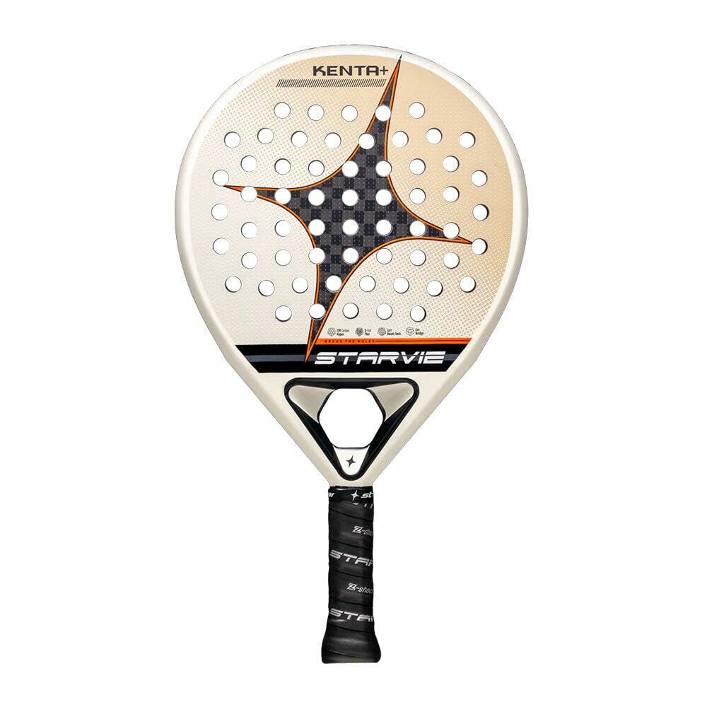 DECATHLON Ракетка для падел тенниса Starvie Kenta +, белый, бежевый, оранжевый, средний баланс