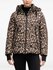 Куртка Sportalm Leopard-print hooded jacket, размер 34, коричневый