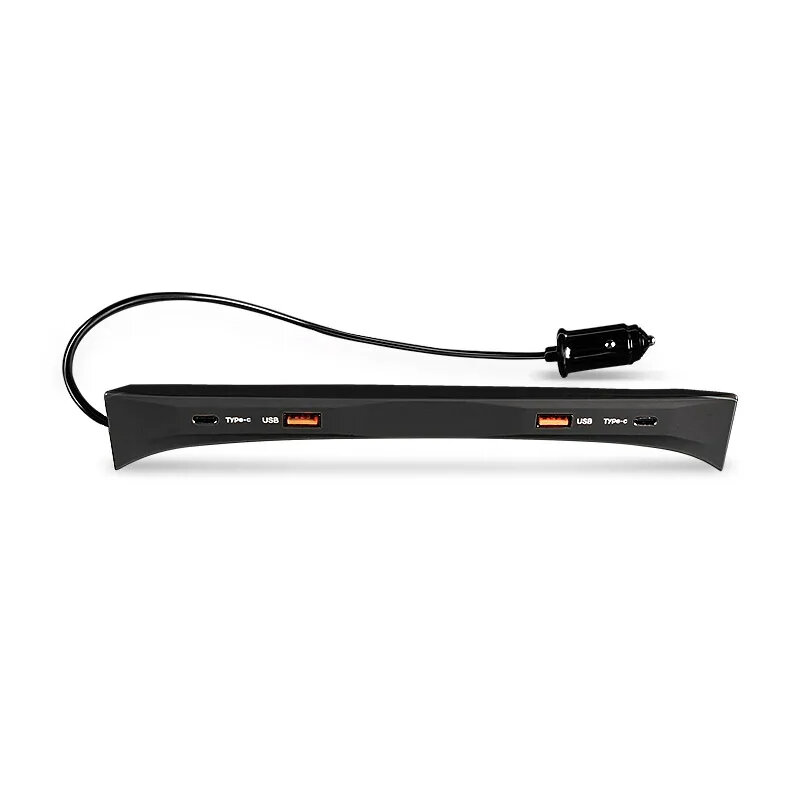 （Black）Для Changan Deepal S07 S7 2023~2026 гг. переходник-разветвитель USB Type-C, концентратор быстрой зарядки, док-станция, аксессуары для тюнинга салона автом