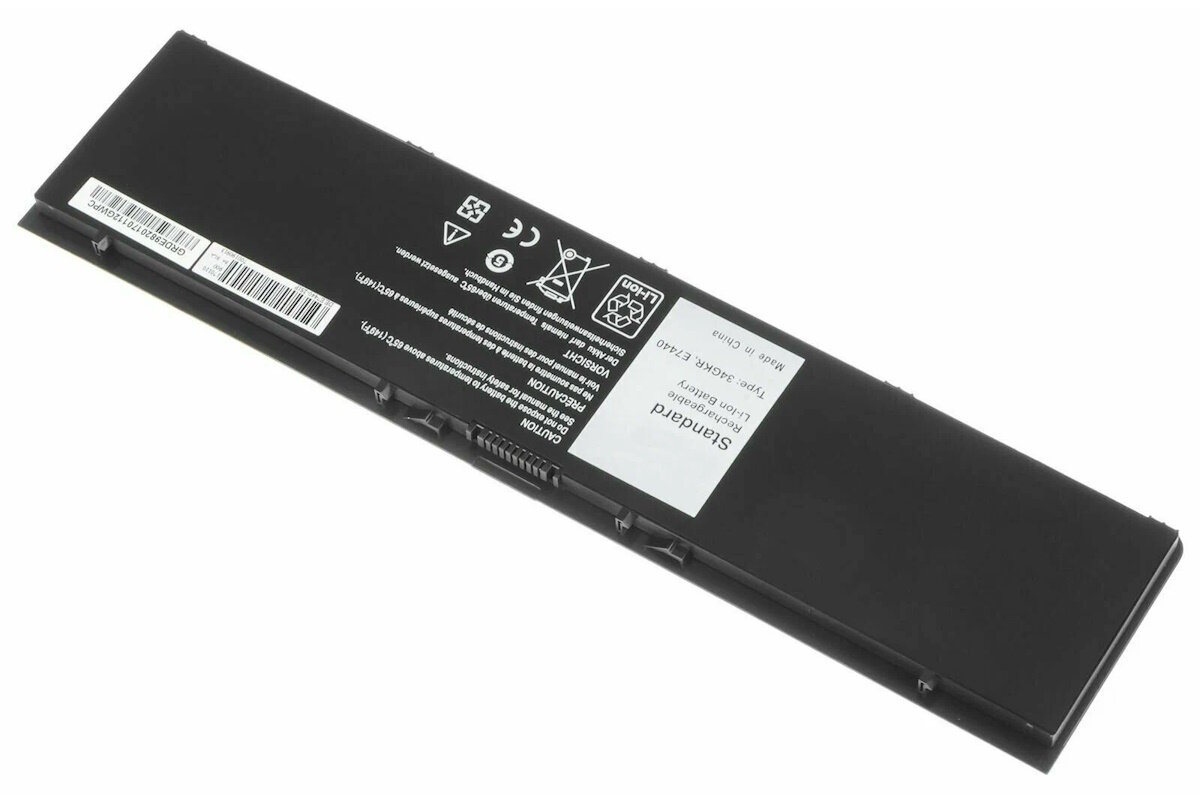 Аккумулятор для Dell (34GKR) Latitude E7440, E7450, 47Wh, 7.4V, OEM