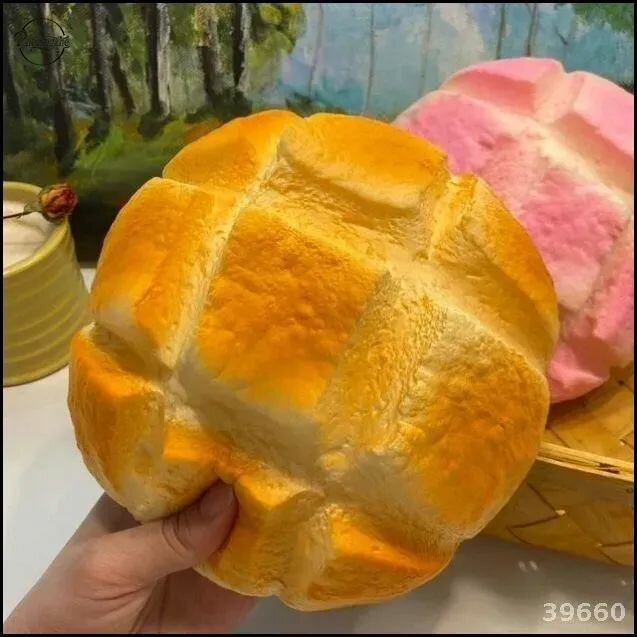 Эксклюзивный гигантский сквиш для антистресса, ананасовая булка антистресс ананас