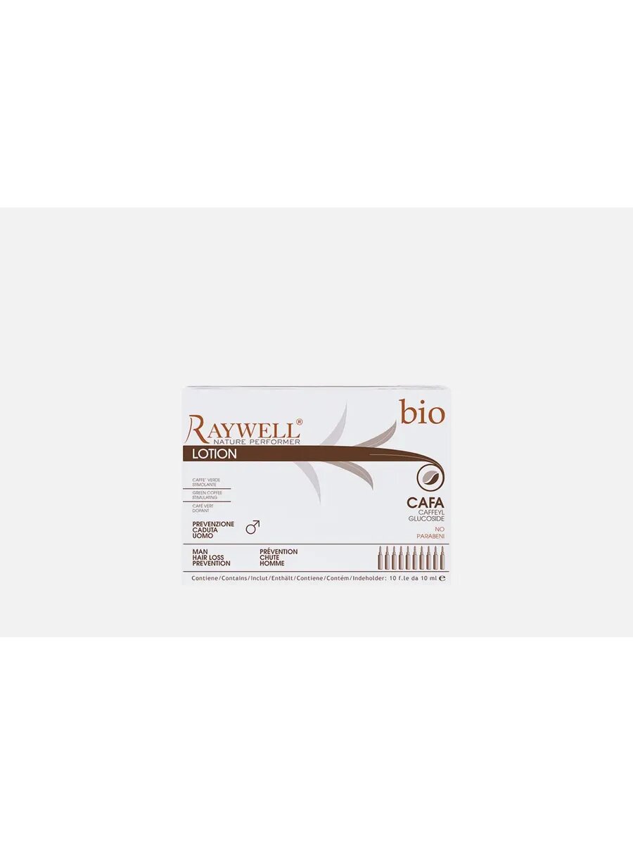 Raywell Bio Cafa Anti-Hair Loss Лосьон против выпадения волос 10шт
