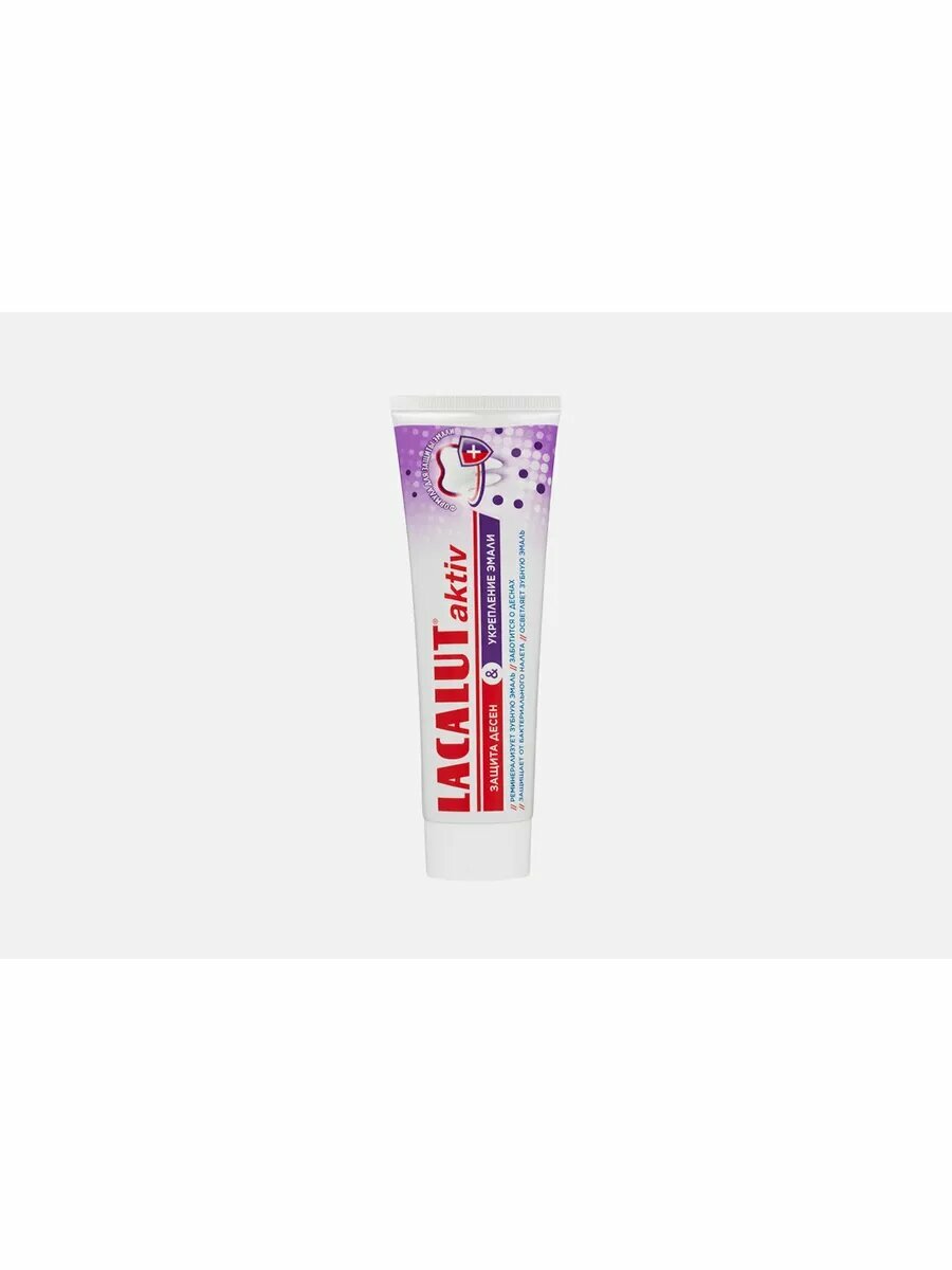 LACALUT Aktiv gum protection & enamel strengthening Зубная паста 75мл