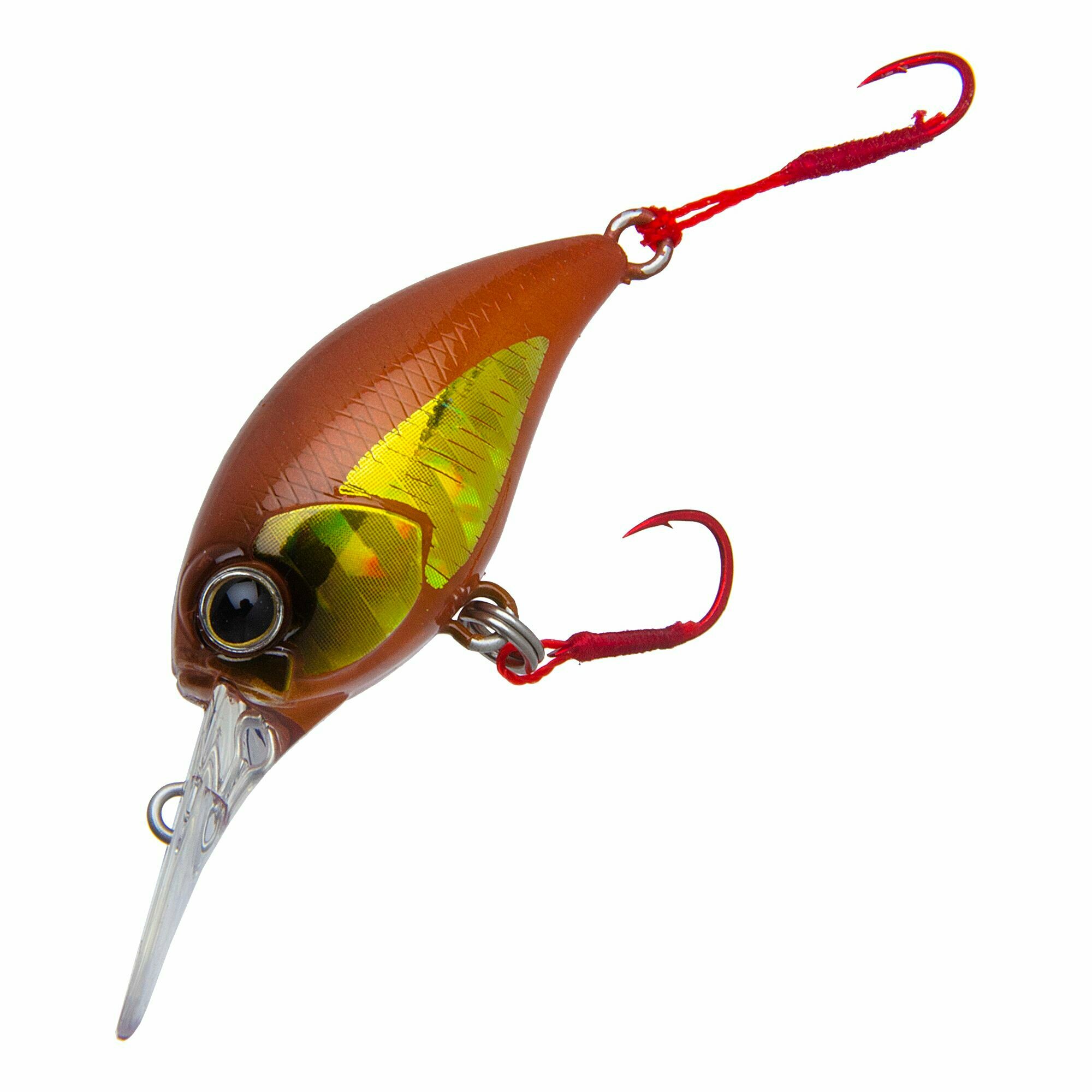 Воблер DUO Tetra Works KuraKura #GHI0084 Gold Worm, медленно всплывающий, 2,5 г.