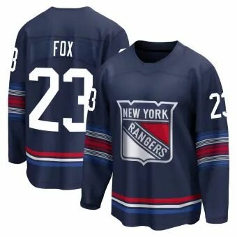 NHL джерси хоккейная Нью-Йорк Рейнджерс New York Rangers Hockey Jersey 23 Adam Fox номер 23 Адам Фокс