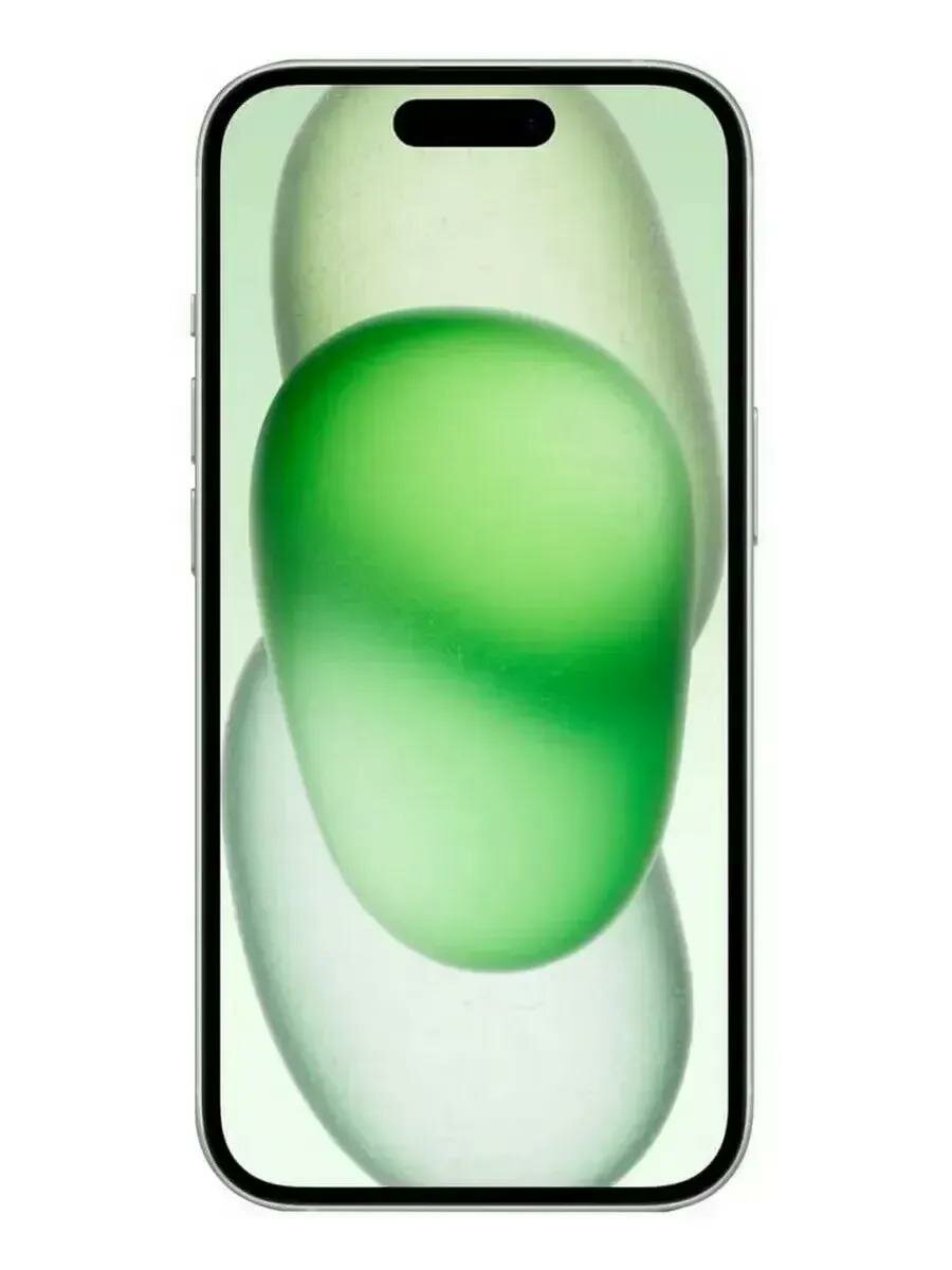 Смартфон Apple iPhone 15, 6 ГБ+128 ГБ, зеленый, nano SIM+eSIM