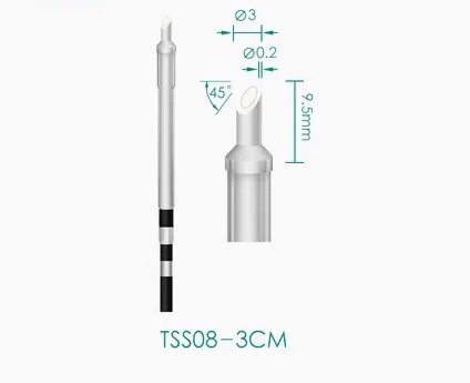 Паяльник TSS08-3CM для паяльной станции TS8 Q8