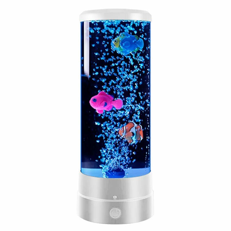 Аквариумная лампа RGB с имитацией пузырьков, RGB-A