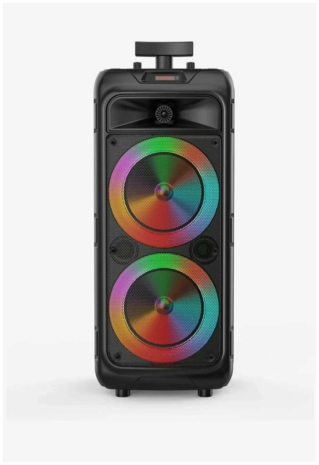 Портативная колонка BT SPEAKER ZQS-8211 Bluetooth, с микрофоном для караоке, FM, MP3 и подсветкой