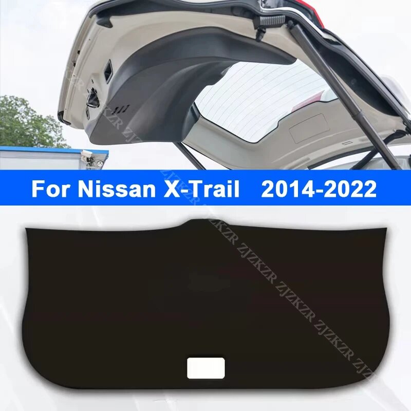Защитная накладка на дверь багажника из кожи для Nissan X-Trail 2008-2022, защита X-Trail 2014-2022
