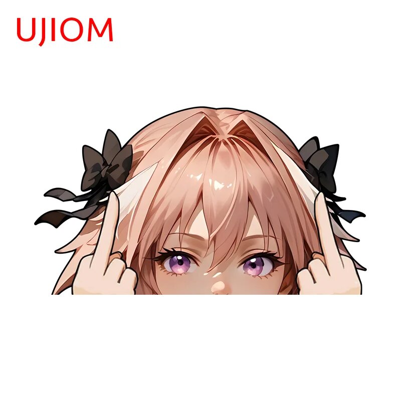 Наклейка на стену UJIOM Astolfo Shy girl boy из ПВХ 20cm, YT-624319