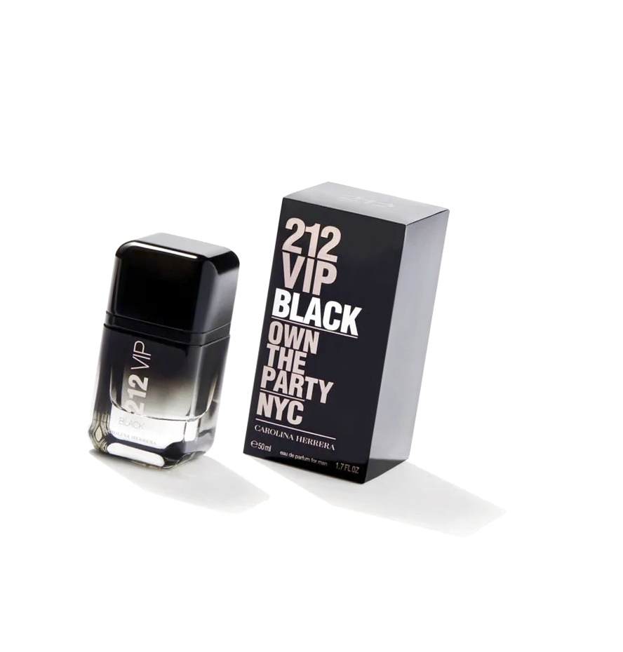 Carolina Herrera 212 Vip Black мужская парфюмерная вода 50 мл - 212 Вип Блэк