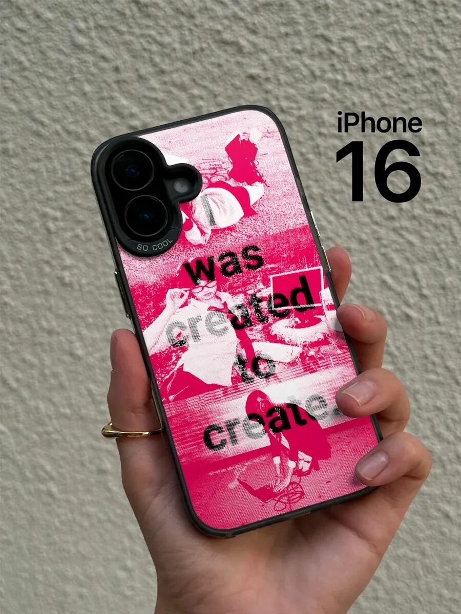 Чехол на Iphone 16 y2k