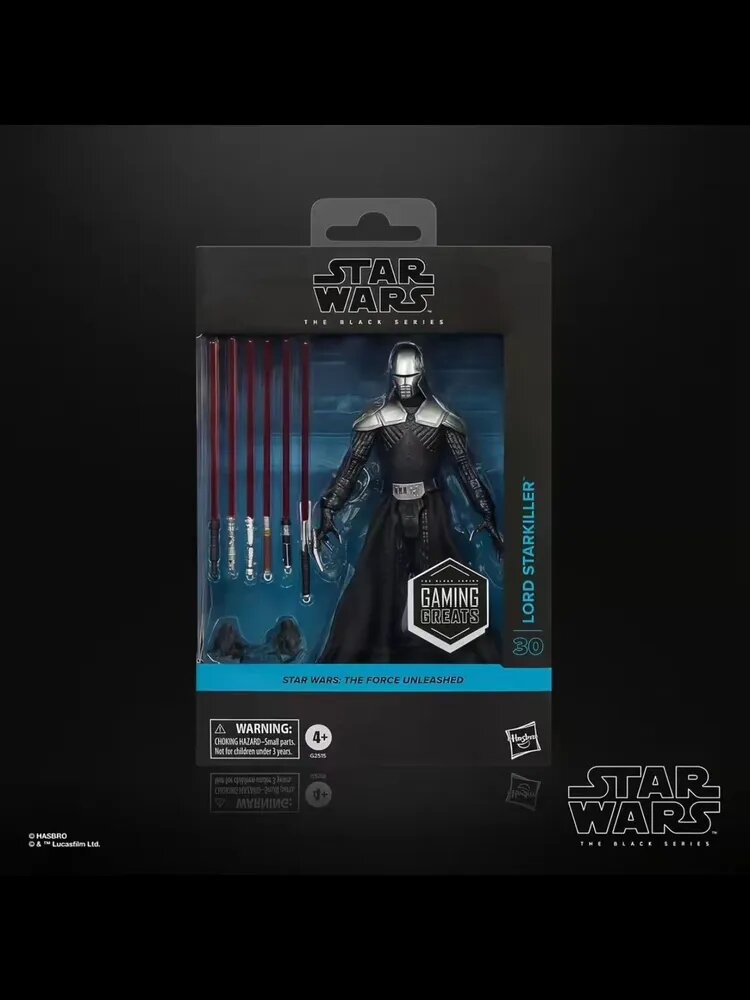 Фигурка Hasbro Star Wars Toys Серия Black label Star Slayer Lord Starkiller класса люкс ручной работы