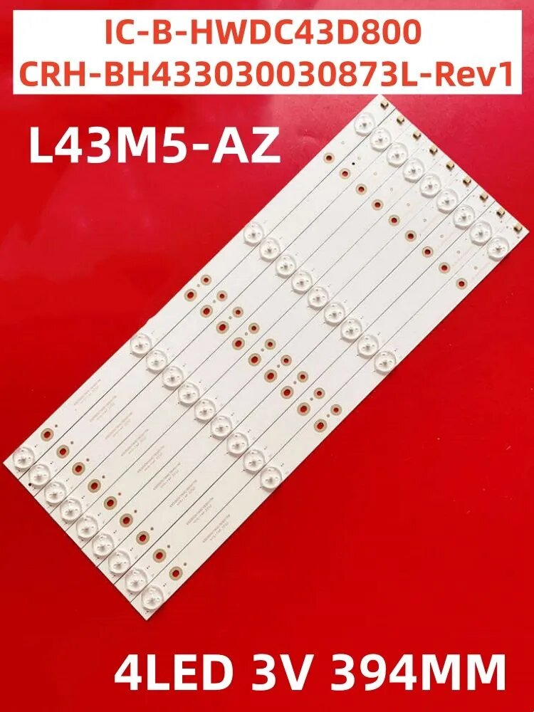 Подсветка CRH-BH433030030873L Rev1.1 для L43M5-AZ L43M5-AD IC-B-HWDC43D800 T18-43INCH-AOT