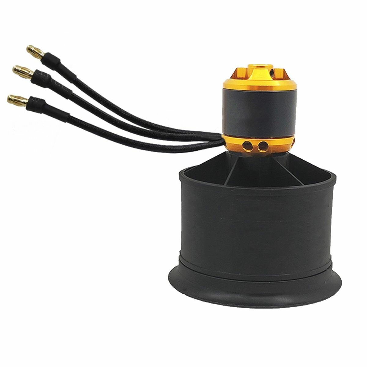 QF2611-4000KV CCW 50 Мм EDF 12 Лопастей Канальный Вентилятор для авиамоделирования высокооборотный
