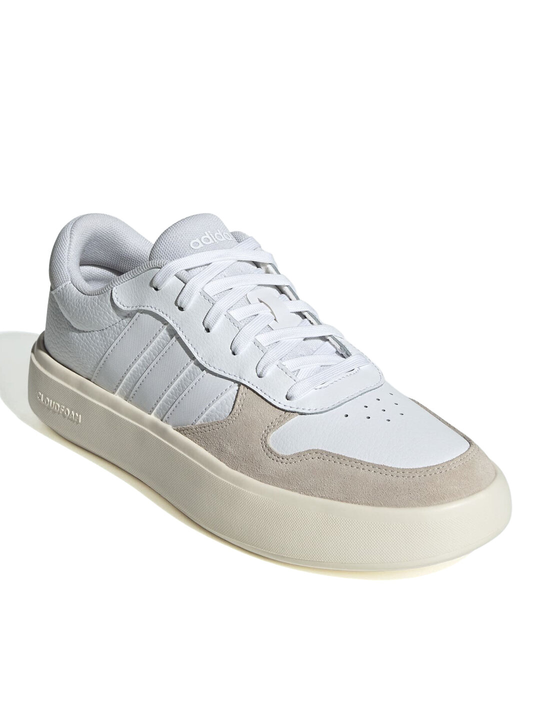 Кроссовки adidas Litecourt, размер 9,5 UK, белый/кремовый — фото 1