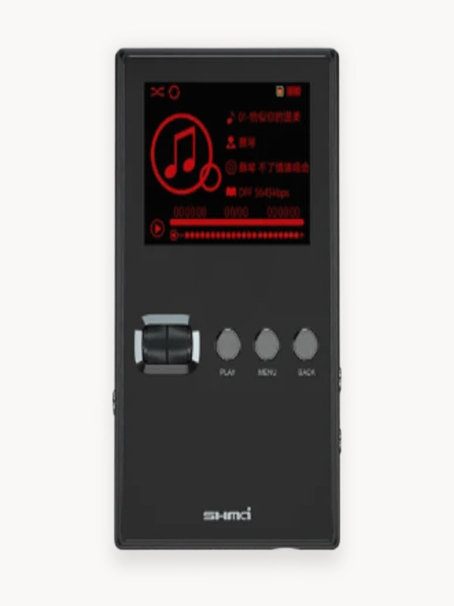 Hi-Fi плеер SHMCI C1, с поддержкой DSD256, 2.0", TFT, 40 ч. работы