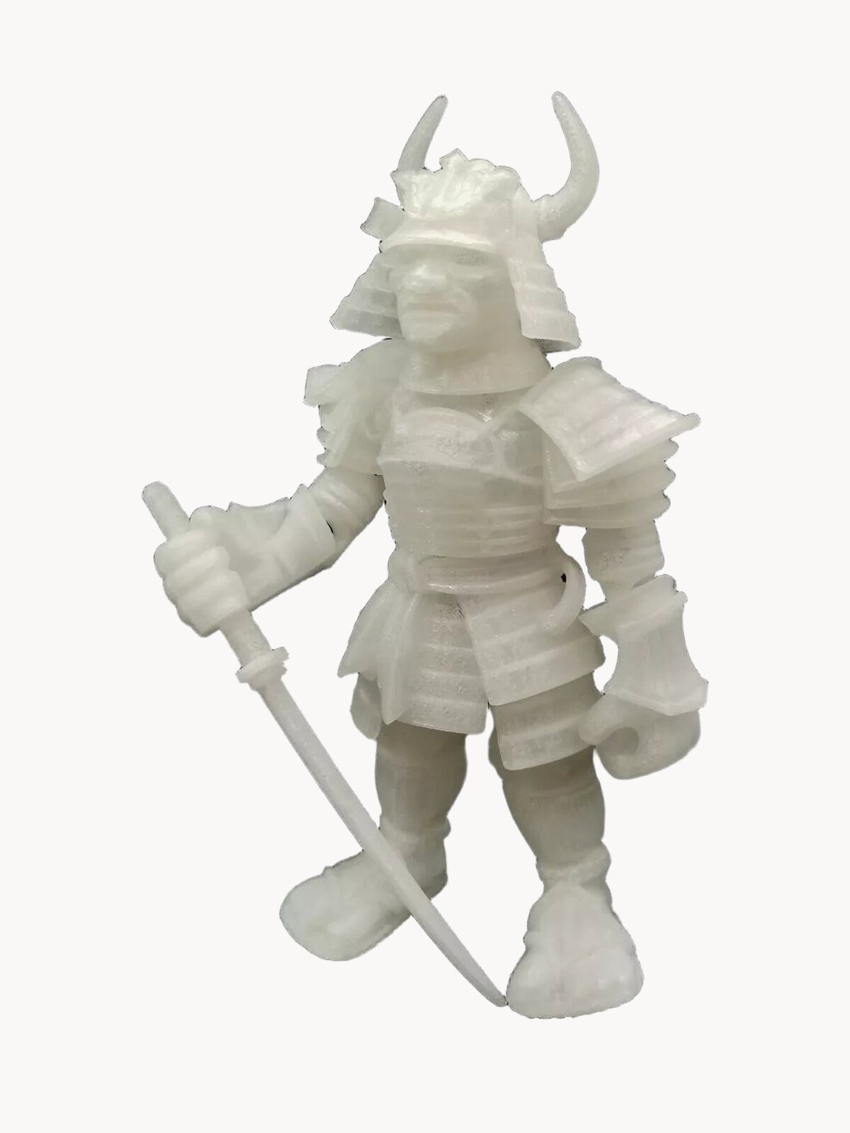 Фигурка антистресс Home&Misc "Самурай", пластик, 3Д-печать, 15 см