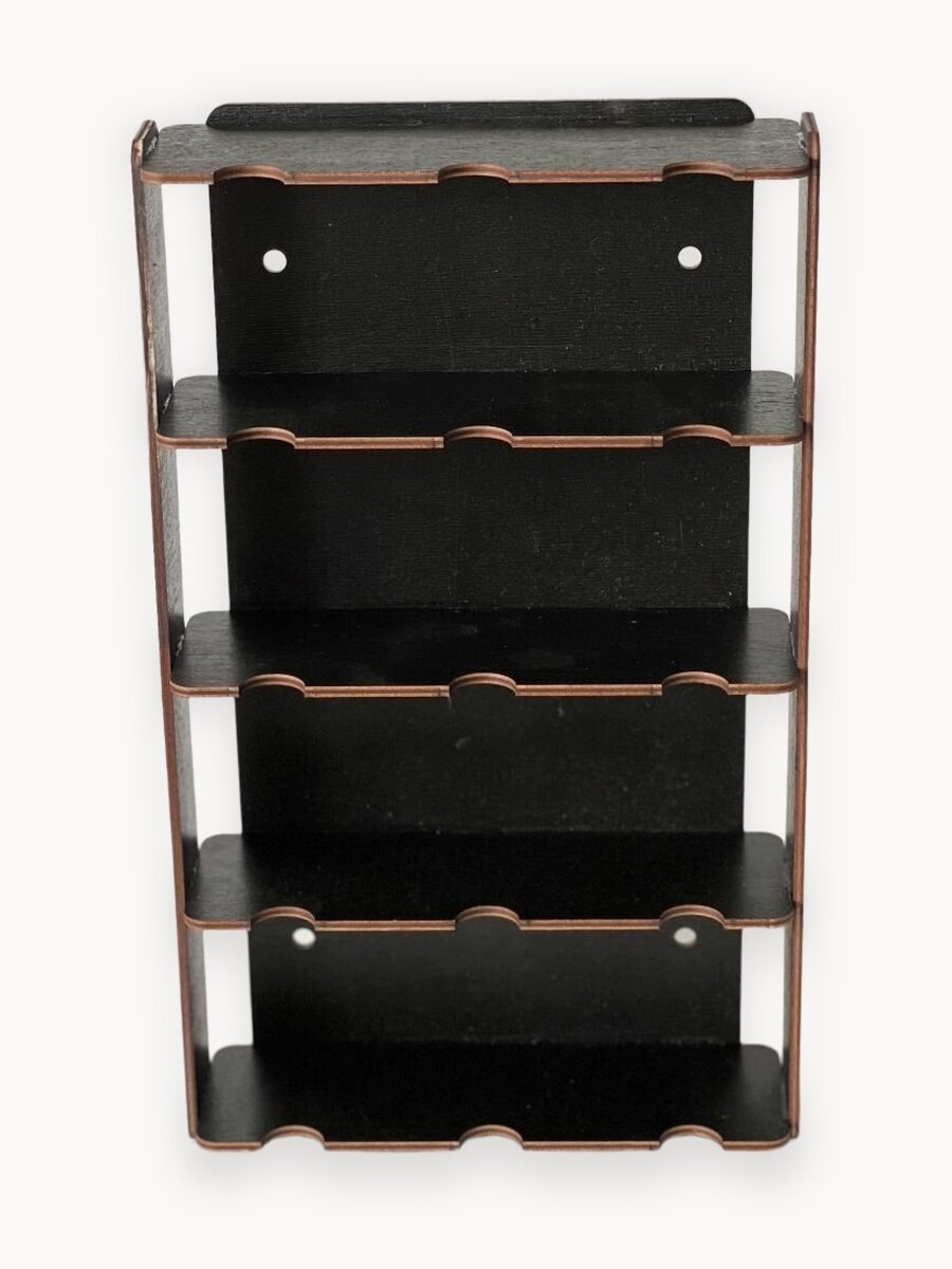 Полочка деревянная для хранения баночек со специями, аксессуар для дома, кухни