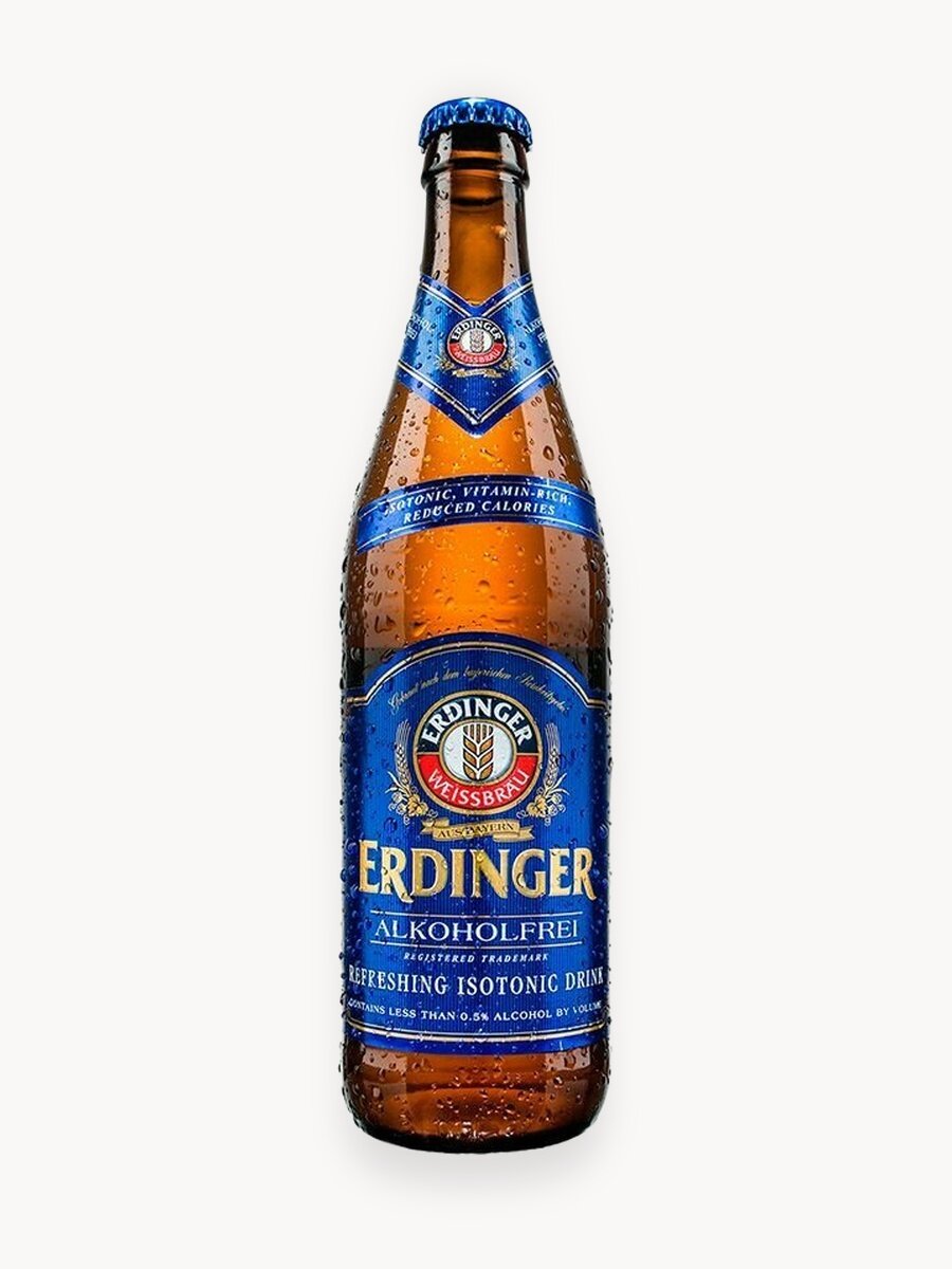 Пиво ERDINGER Alkoholfrei безалкогольное /стекло/ 0,5л