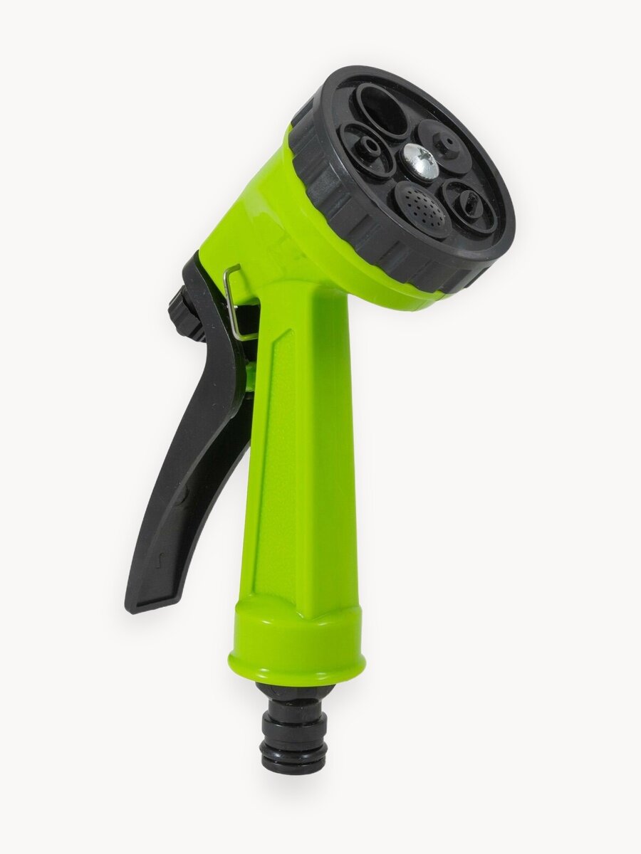 Садовый поливочный пистолет еврогарант распылитель на шланг 5 функций