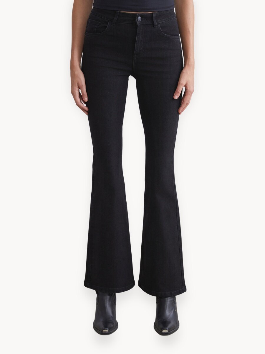 Джинсы клеш 