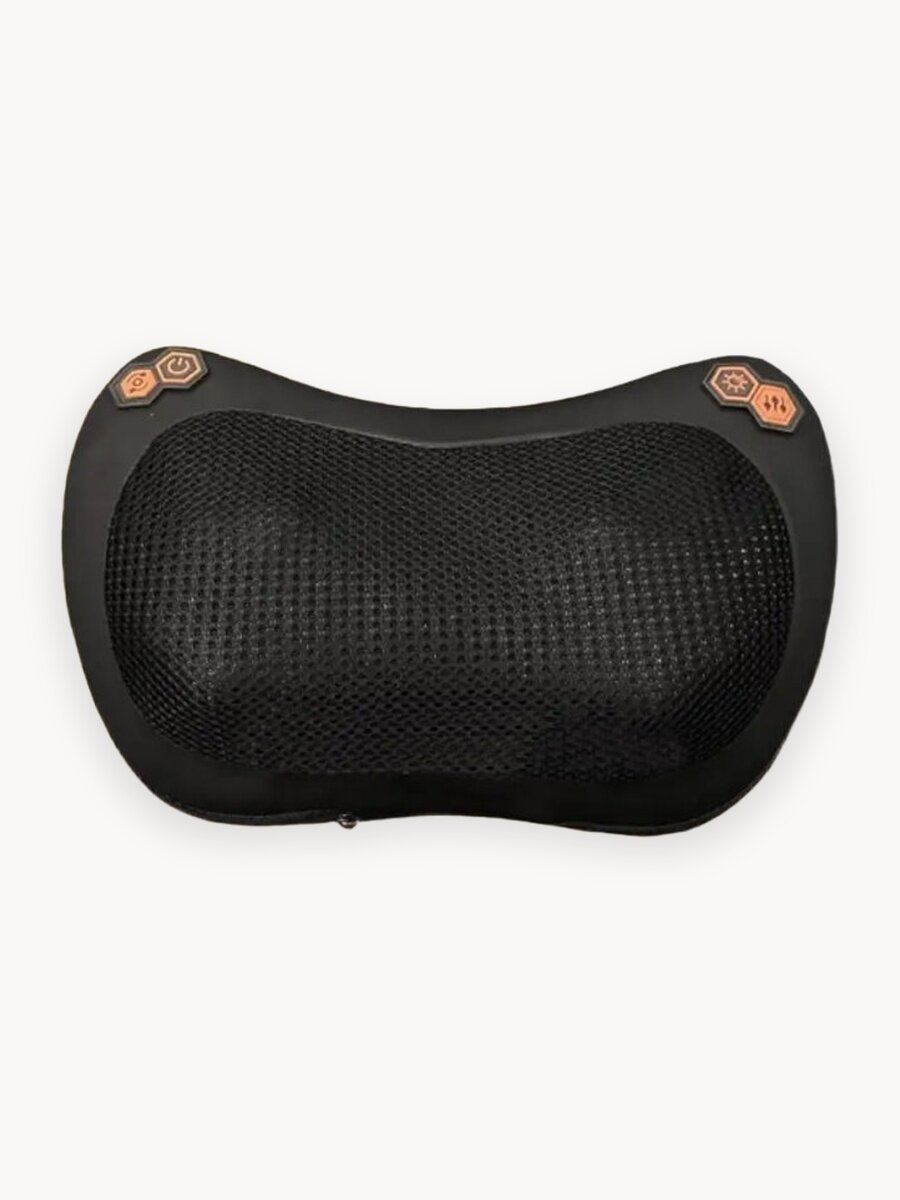 Массажная подушка, электромассажер для тела, беспроводной, подушка массажер, 16 роликов