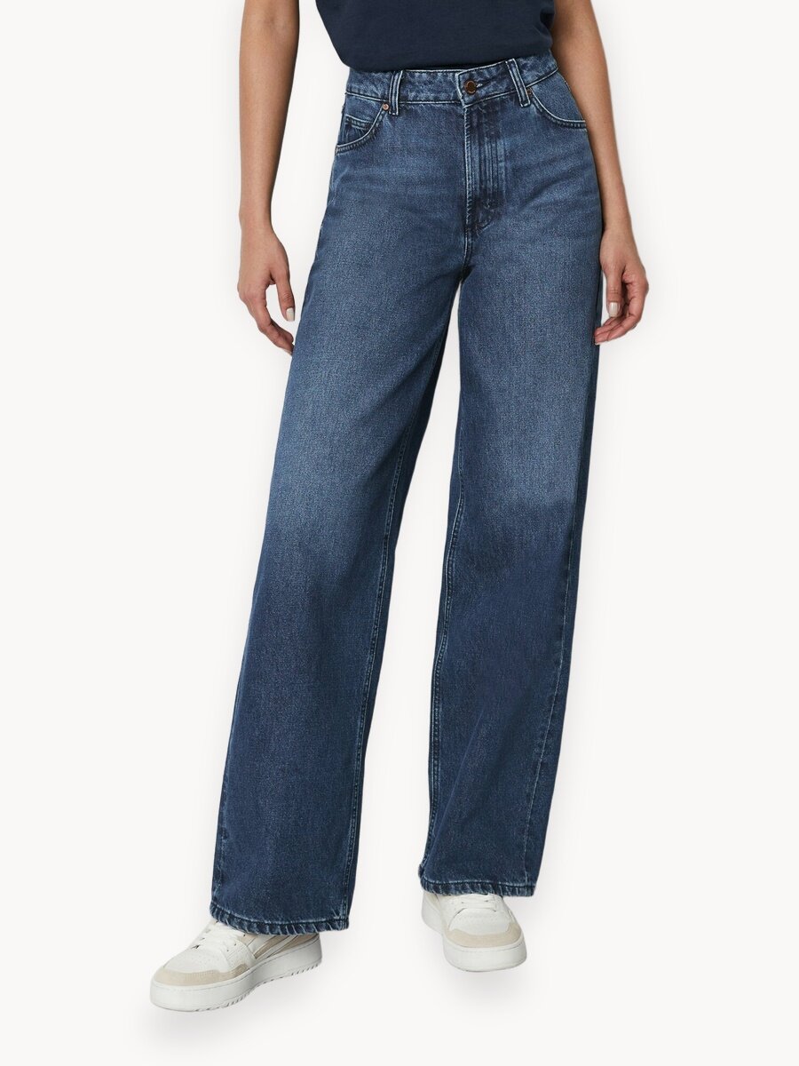 Джинсы широкие 