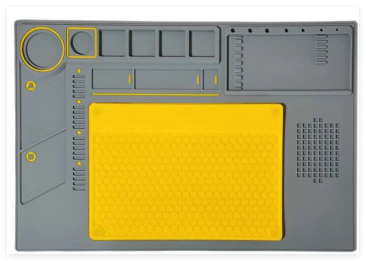 Силиконовый коврик для пайки YELLOW