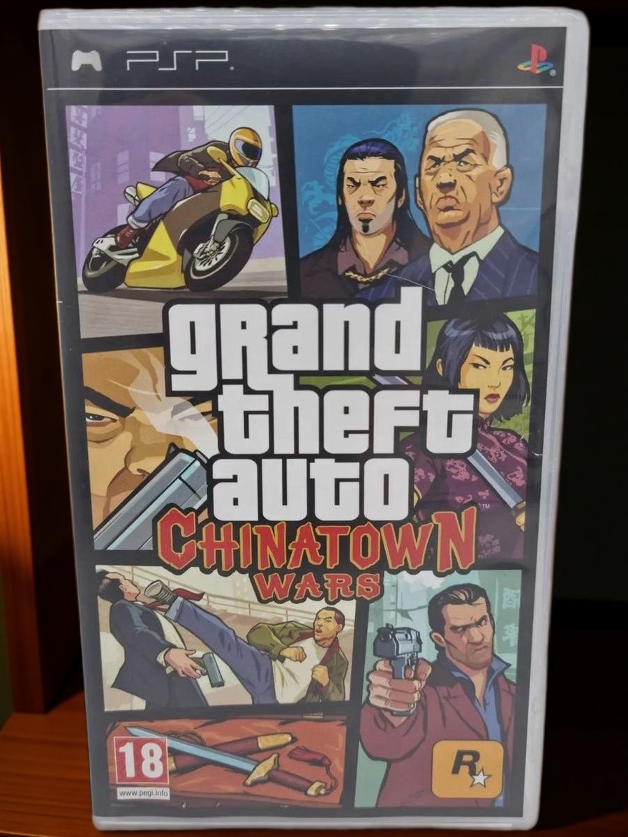 Игра для PSP Grand Theft Auto: Chinatown Wars