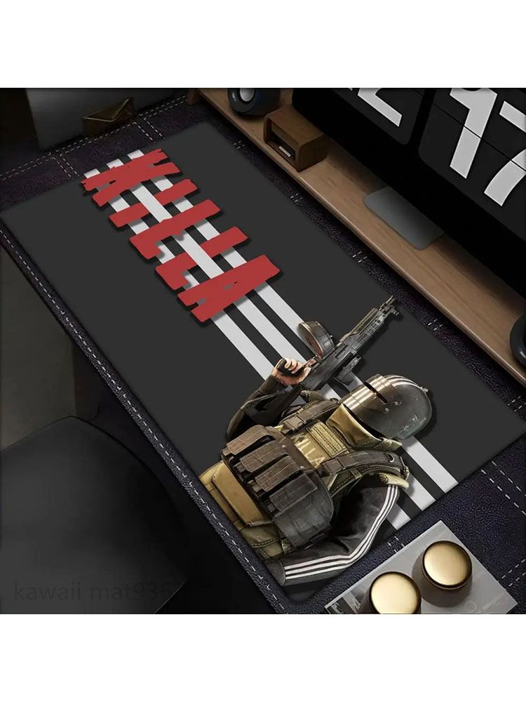 Игровой коврик для мыши Escape from Tarkov XXL, нескользящий и противообрастающий, размер 40x90 см