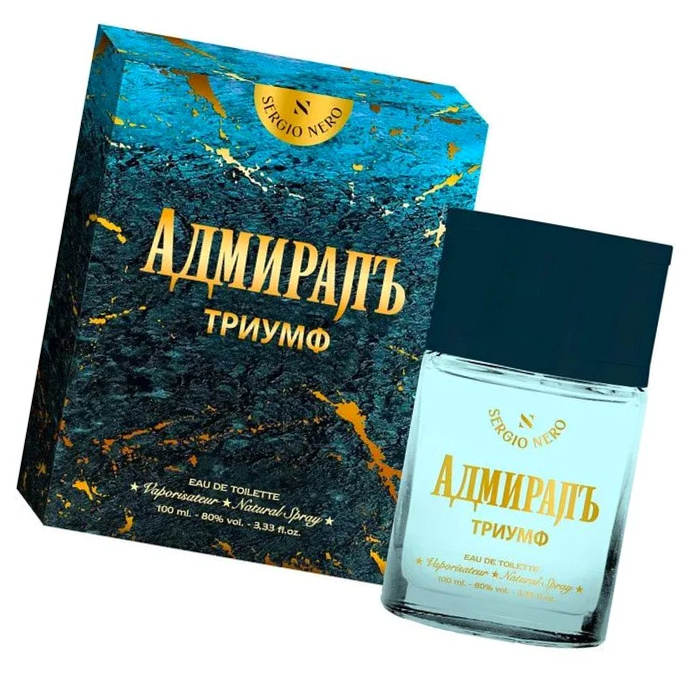 Туалетная вода для мужчин Серджио Неро Адмиралъ Триумф 100 мл
