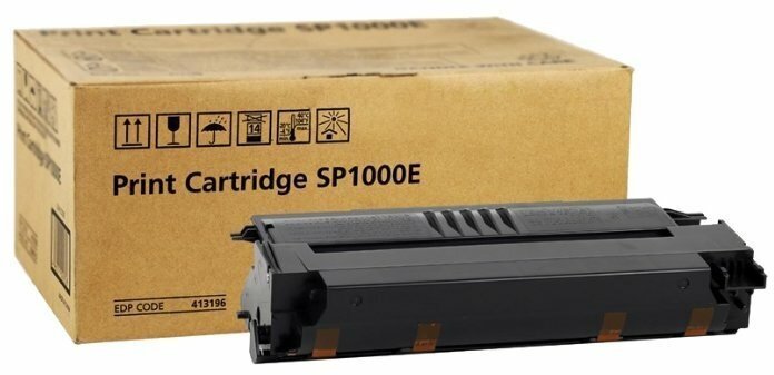 Картридж Ricoh SP 1000E (черный; 4000стр; Aficio SP1000S, 1000SF, Fax 1140L, 1180L)