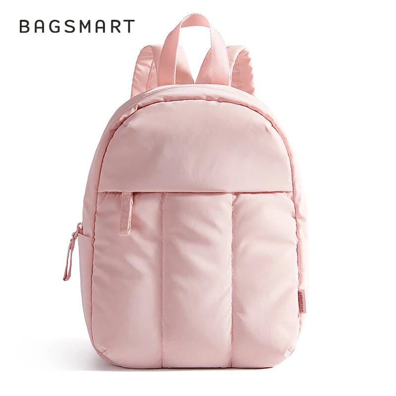 Розовый стеганый рюкзак BAGSMART для девочек
