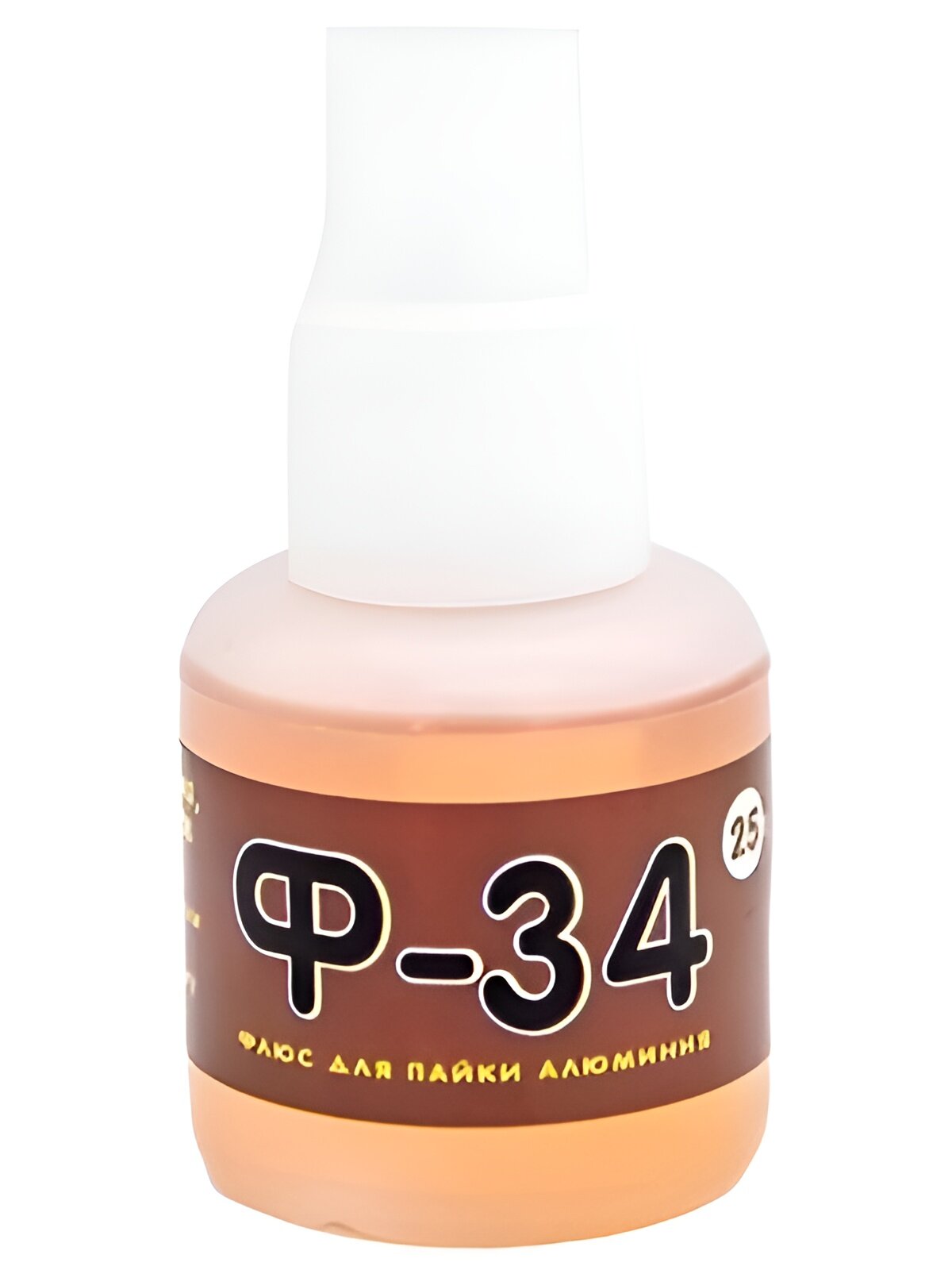 Ф-34 25 мл. (флюс для пайки алюминия и др. легких металлов), химия для пайки