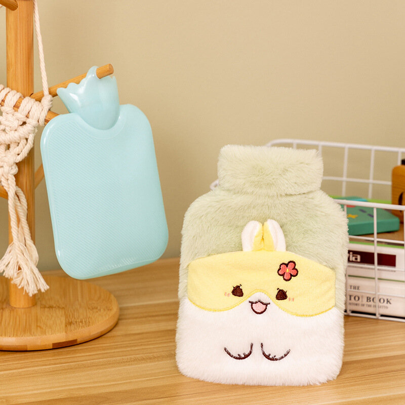 Грелка для рук "Зеленый-кролик", 20x15 см