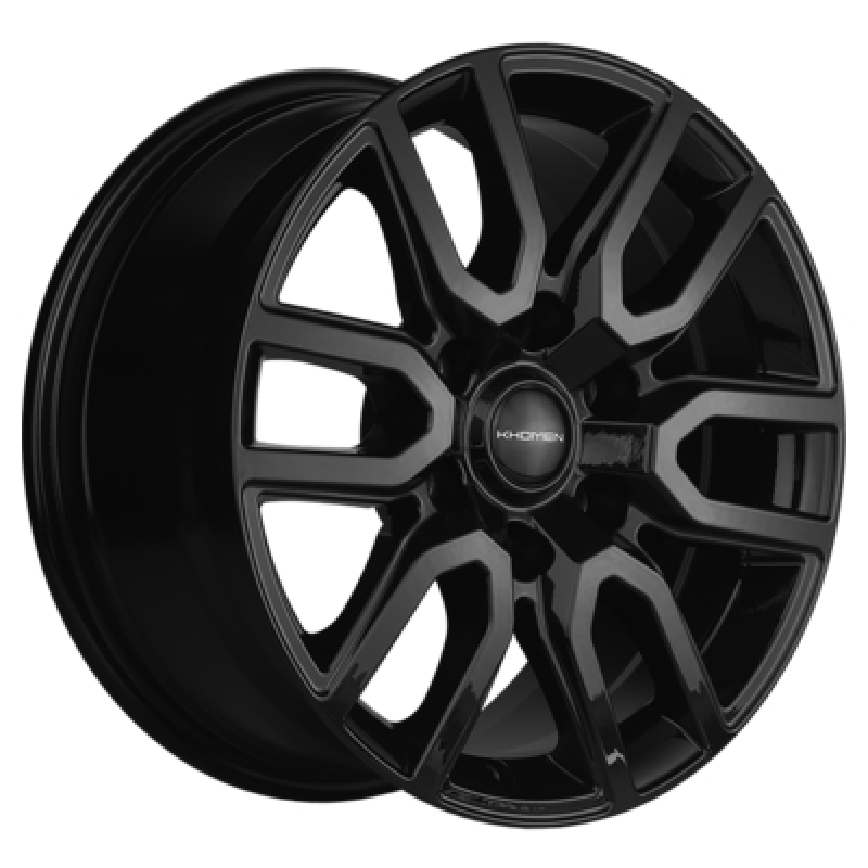 Диск колесный Khomen Wheels KHW1723 (JAC T6 Pickup) 8,0x17 6x139,7 Dia106.1 ET30 цвет Black