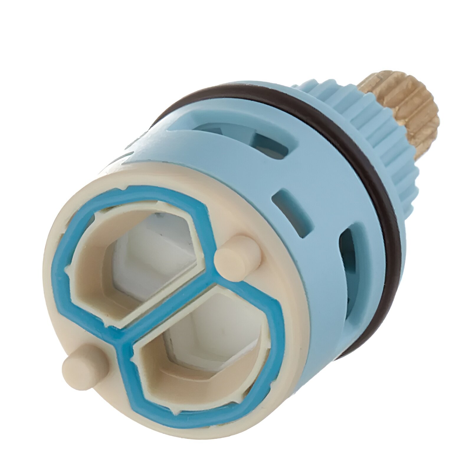 Дивертор для смесителя (переключатель душа) Rossinka SP01-57-BL, картриджный