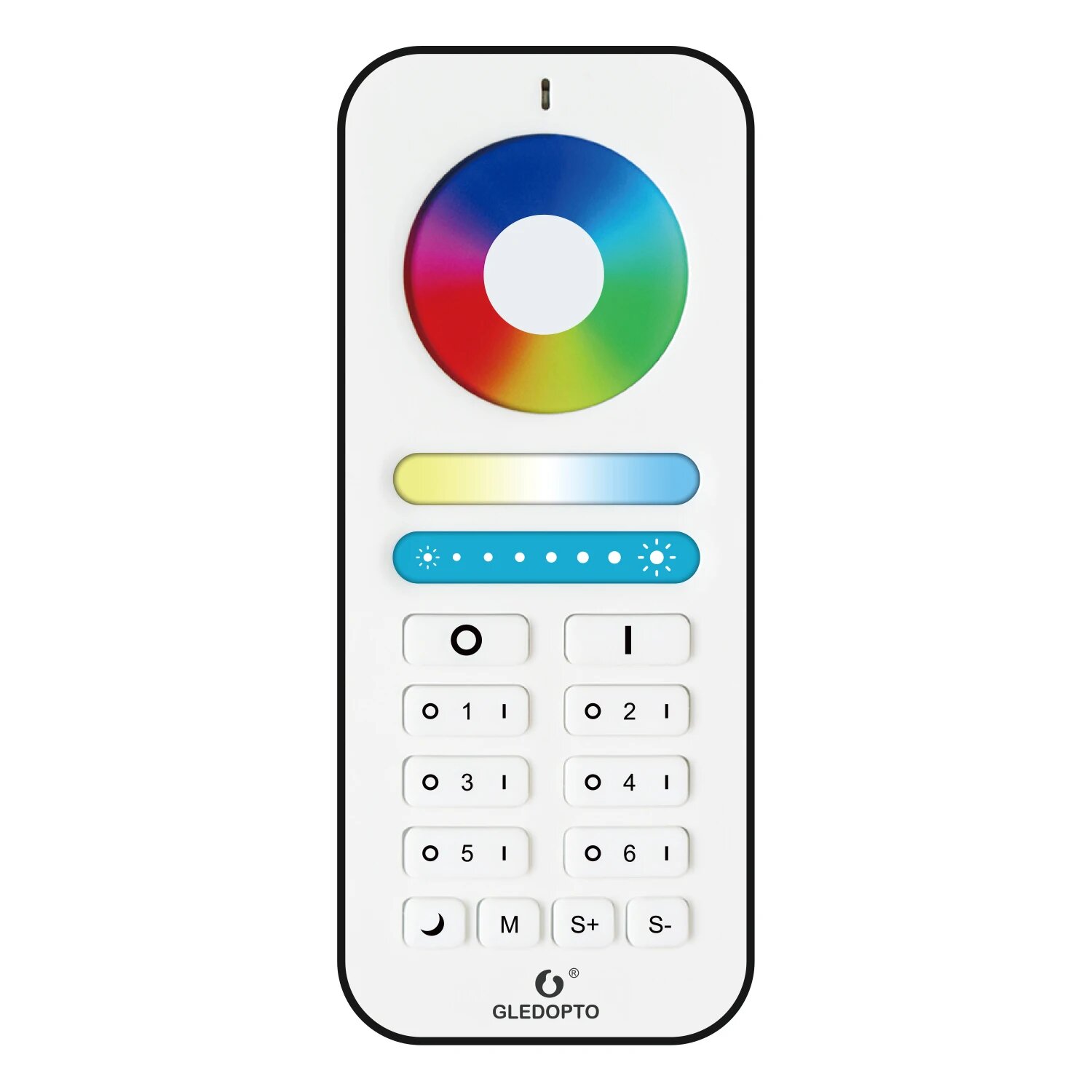 GLEDOPTO GL-C-214-1PC RGB контроллер для освещения 6 Zone Remote