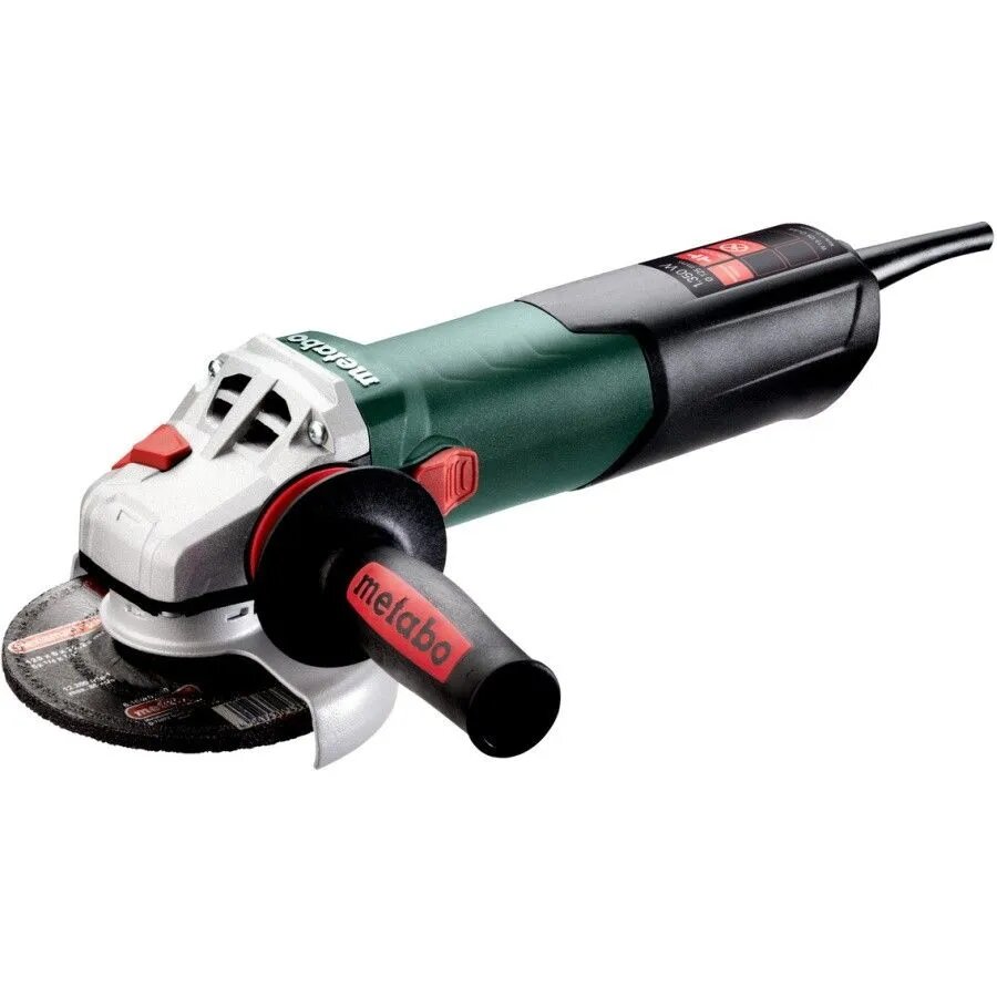 Углошлифовальная машина Metabo W 13-125 Quick 1350Вт 11000об/мин рез. шпин: M14 d=125/150мм (60362700