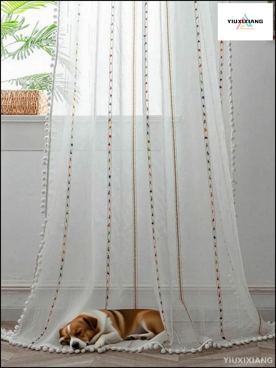 Эксклюзивная вязаная вуаль 132×214 см с этническим кружевом прованс